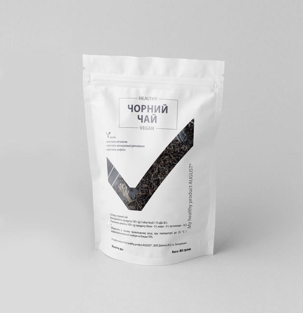Чай иранский черный My healthy product August 60г от продавца: SUGAR ...