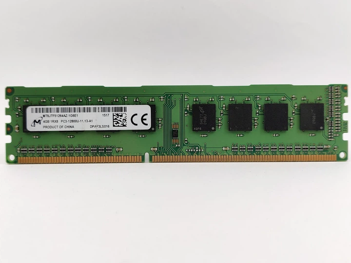 Оперативная память Micron DDR3 4Gb 1600MHz PC3-12800U (MT8JTF51264AZ-1G6E1) 13251 Б/У – фото ...