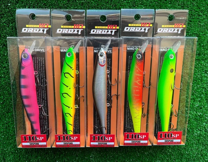 Набор Воблеров Lure Orbit 110 SP \16.5g (SP4003-N1) из 5 шт Green ...