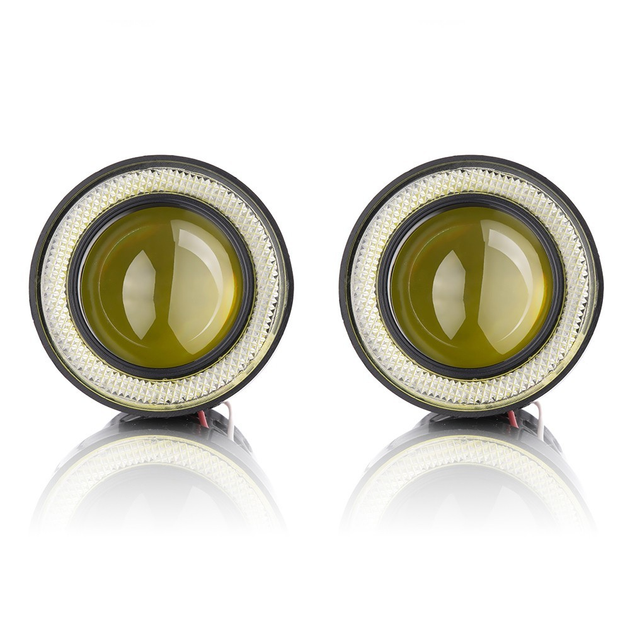 Светодиодная противотуманная фара S 64mm 2.5" алюминиевый корпус (к-т 2 ...