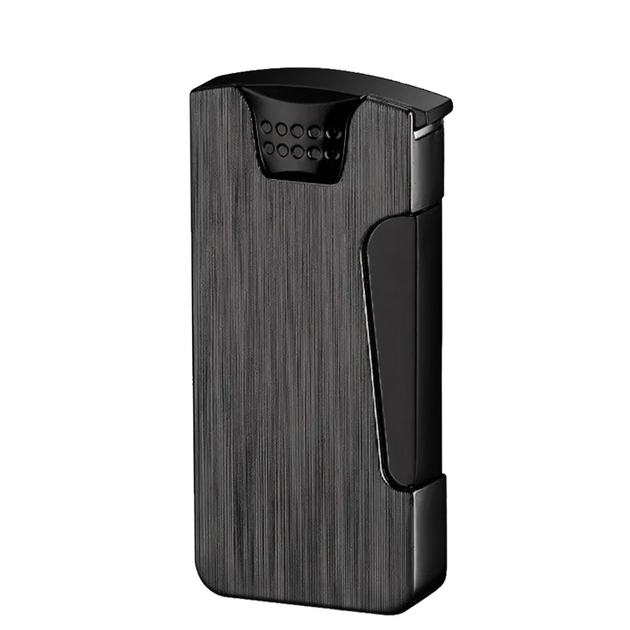 Металлическая Зажигалка С Откидной Крышкой "Gas Lighter Black" – фото ...