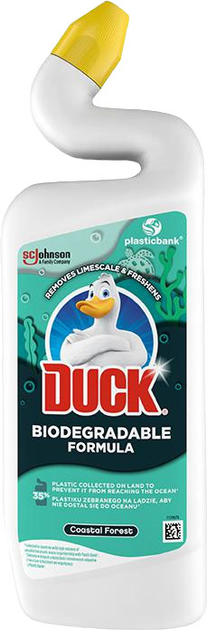 Гель для чистки унитаза Duck Biodegradable Formula Coastal Forest 750 ...