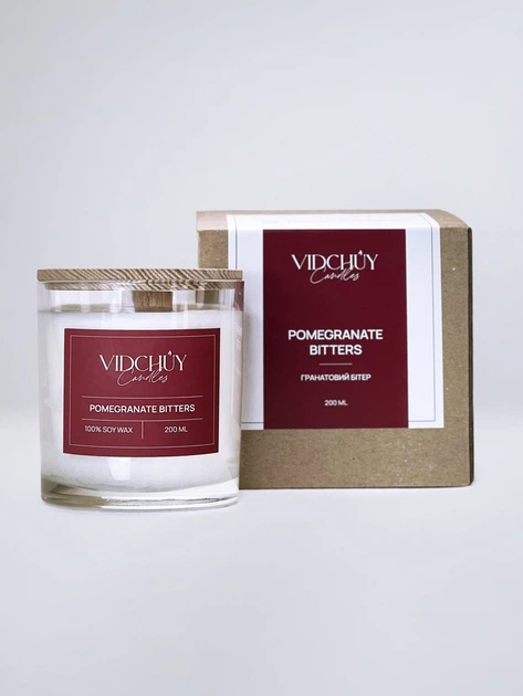Ароматическая свеча VIDCHUY Pomegranate Bitters 200 мл – купить онлайн ...