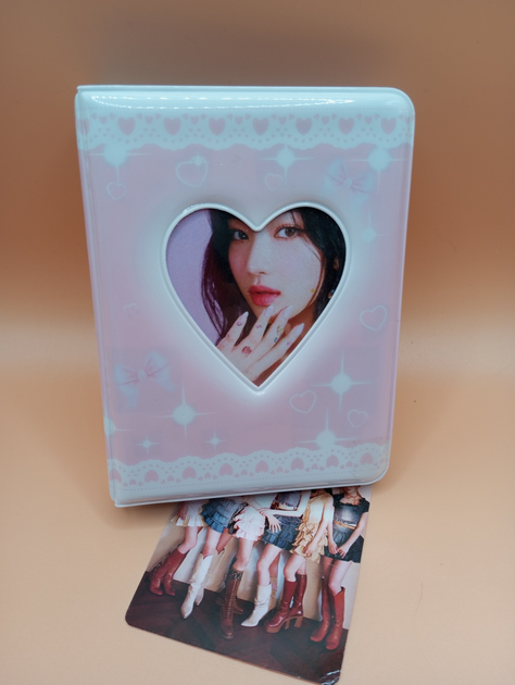 Биндер для фотокарточек К-ПОП альбом для карт K-POP lomo card на 40+1 ...