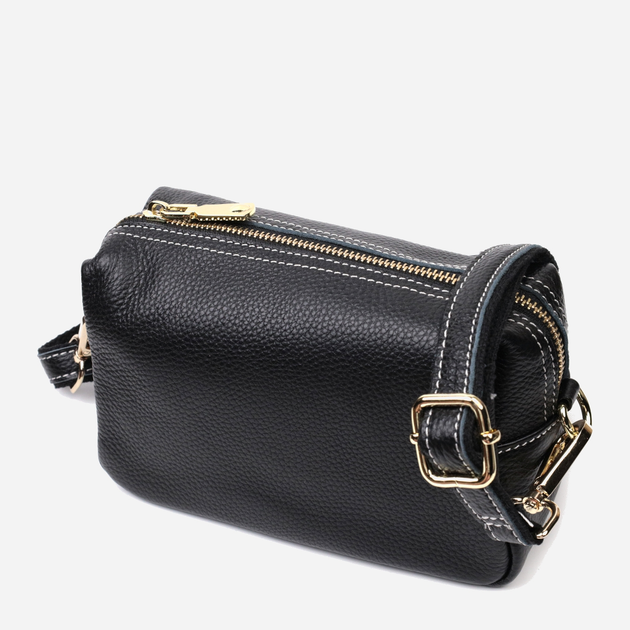 Сумка кросс-боди женская кожаная Vintage leather-22276 Черная – в ...