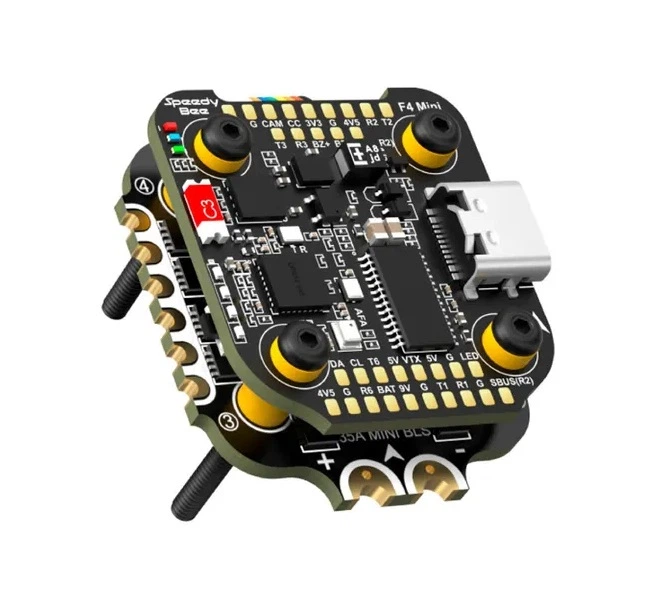 Стек полетный контроллер+регулятор моторов SpeedyBee F405 Mini BLS 3-6S ...