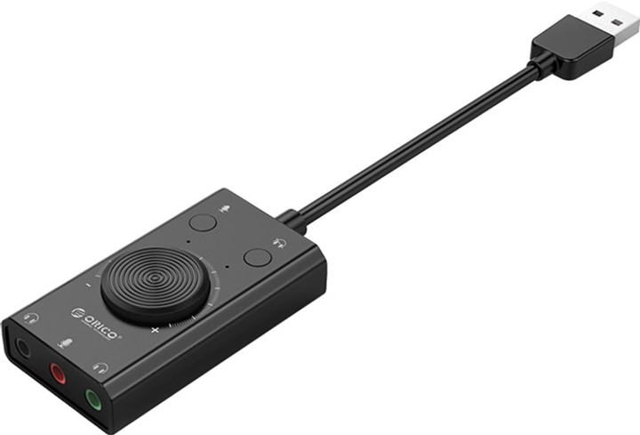 Звуковая карта Orico USB Black (SC2-BK-BP) – фото, отзывы ...