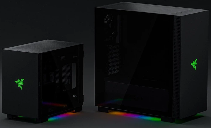 Корпус Tomahawk ATX Mid-tower ATX Gaming Chassis с Razer Chroma RGB ...