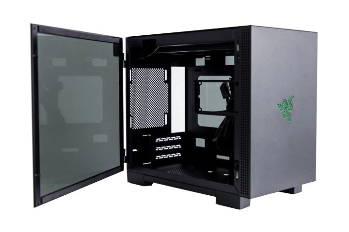 Корпус Tomahawk Mini-ITX Gaming Chassis з Razer Chroma RGB Чорний RC21 ...