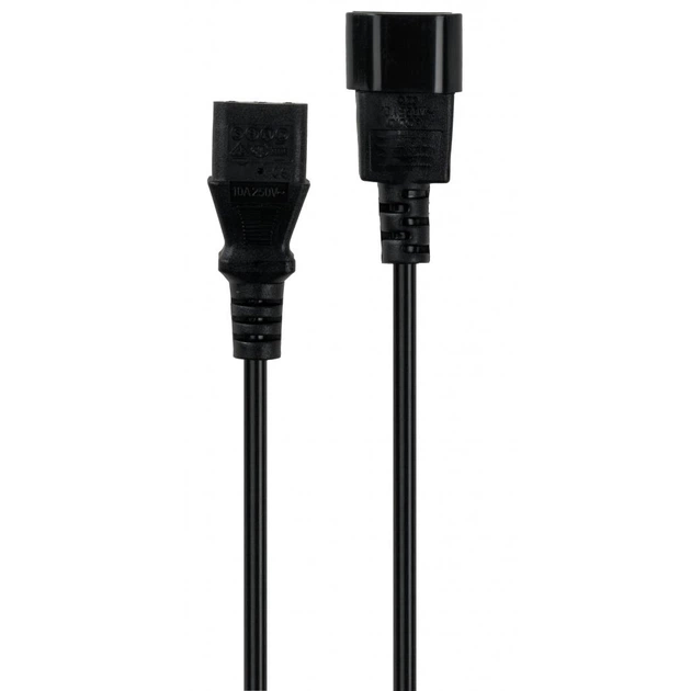 Кабель живлення C13 To C14 1 8m Vinga Vcpp5c13141 8bk фото отзывы характеристики в