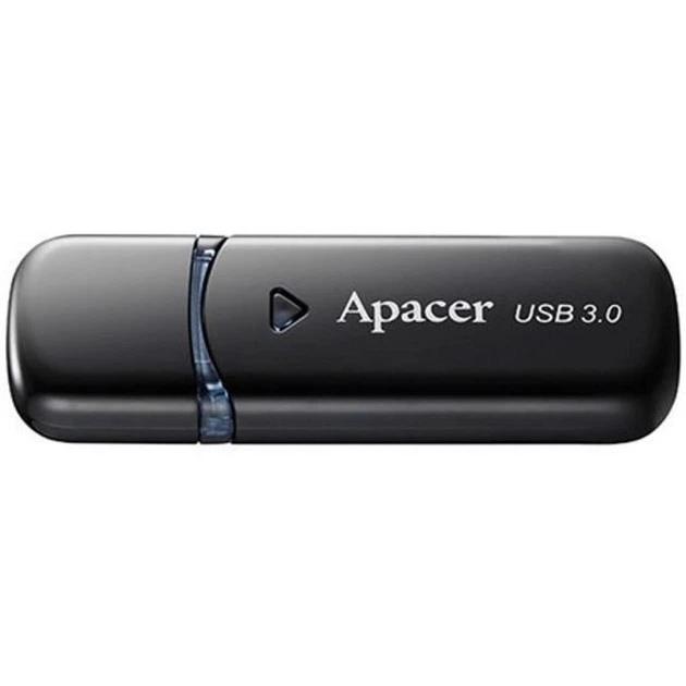 USB флеш накопитель Apacer 32GB AH355 Black USB 3.0 (AP32GAH355B-1) – фото, отзывы ...