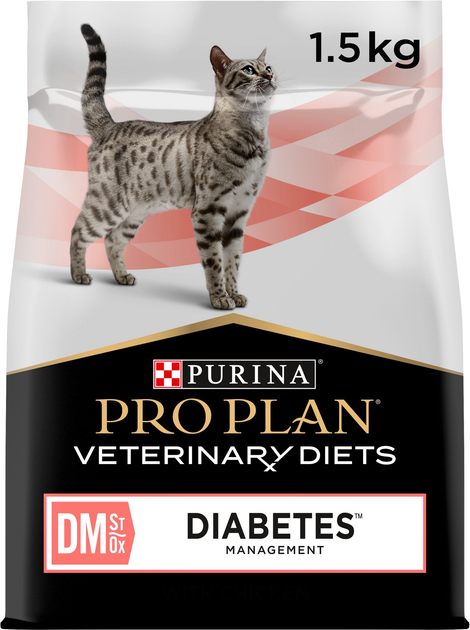Сухий дієтичний корм Purina Pro Plan DM ST/OX Diabetes Managment для ...