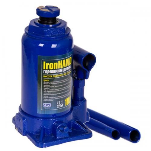 R̲O̲Z̲E̲T̲K̲A̲ | Домкрат гідравлічний телескоп 10т 190-350 мм Vitol ДБ ...