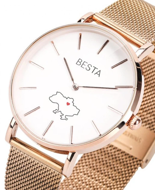 Жіночий годинник Besta Love UA Rosegold – купити онлайн на ROZETKA