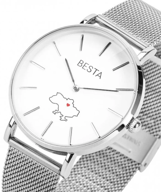 Жіночий годинник Besta Love UA Silver – купити онлайн на ROZETKA