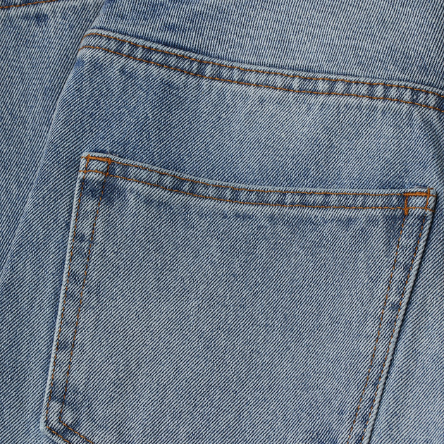Джинсы Boyfriend женские H&M 837939002 40 (160/76А) Светло-синие ...