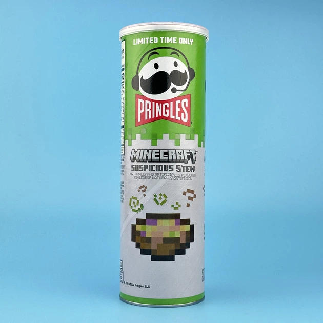 Чипсы Pringles Minecraft Suspicious Stew 158 г от продавца: Vlipli ...