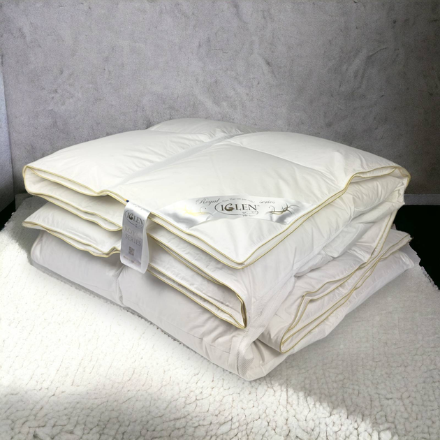 Одеяло пуховое со 100% белым пухом Royal Series Climate-comfort IGLEN ...