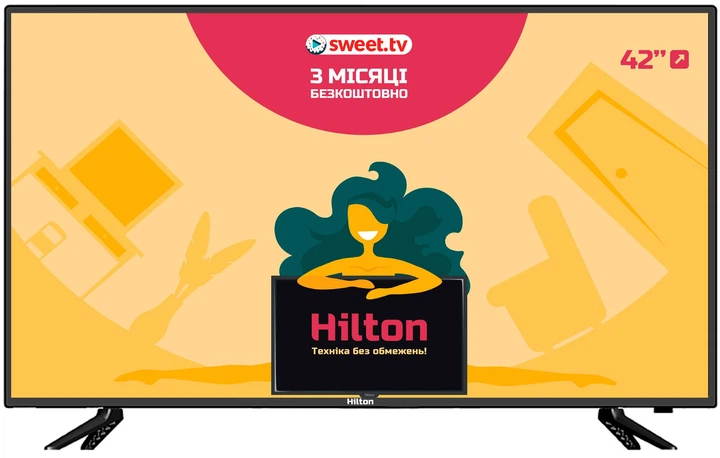 Телевізор HILTON 42SF1 купити в інтернет-магазині ROZETKA - Телевізор HILTON 42SF1 від продавця ...