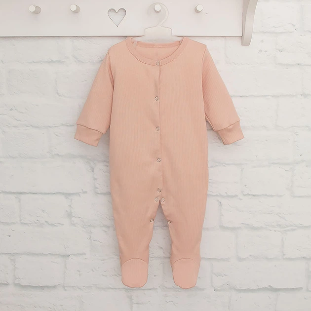 Комбінезон пудра фактурний інтерлок Blanka 18 50-56 см. (110444) – Брендовая одежда | ROZETKA