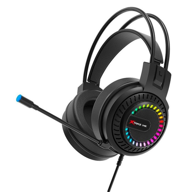 Игровые наушники XTRIKE ME Gaming RGB Backlight HP-318 с микрофоном и ...