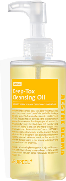 Очищающее гидрофильное масло MEDI-PEEL Vegan Vitamin Deeptox Cleansing ...