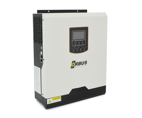 Гібридний інвертор ORBUS VP3000-24, 3000W, 24V, струм заряду 0-70A, 160-275V, ШIM-контролер (50А ...