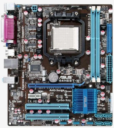 Материнская плата Socket AM3 ASUS M4N68T-M LE ( sAM3, DDR3, NVIDIA ...