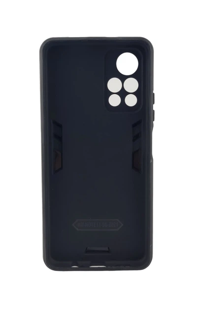 Ударопрочный чехол Armored Ring для Poco M4 Pro 5G с подставкой ...