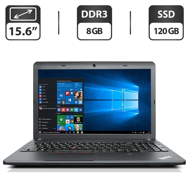 Ноутбук Б-класс Lenovo ThinkPad E540 / 15.6" (1366x768) TN / Intel Core i3-4000M (2 (4) ядра по ...