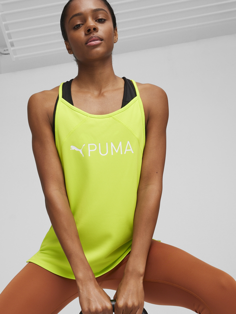 Спортивная майка женская Puma Women's Training 52384639 S Лимонная ...