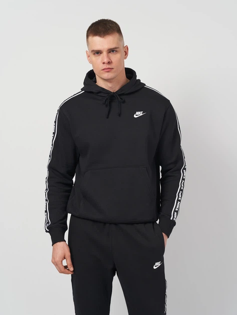 Спортивний костюм чоловічий Nike Club Fleece FB7296-010 M Black/White ...