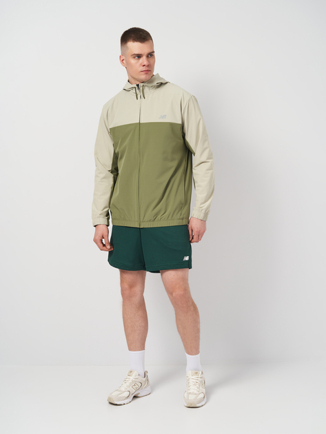 Ветровка мужская New Balance Woven MJ41018DEK L Хаки (197375351643) – в ...