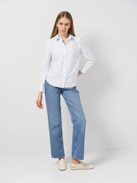 Рубашка хлопковая женская Levi's The Classic Bw Shirt 34574-0016 L ...