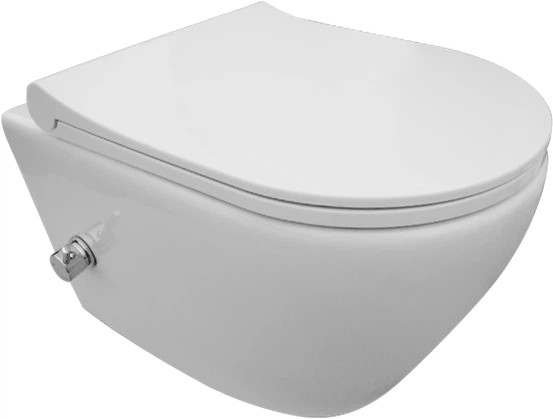 Унітаз-біде підвісний VOLLE Virgo Rimless 1324.491007 з сидінням Slim ...