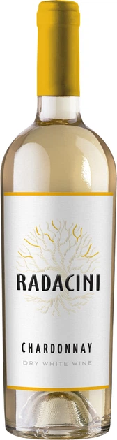 Вино Radacini Chardonnay біле сухе 0.75 л 13% (4840267007550) – фото ...