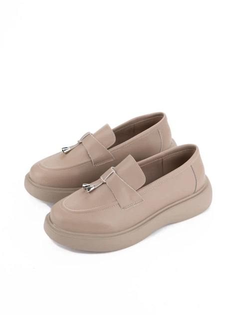 Лоферы Hengji 38 Бежевый d20-lof – Оригинальная обувь | ROZETKA