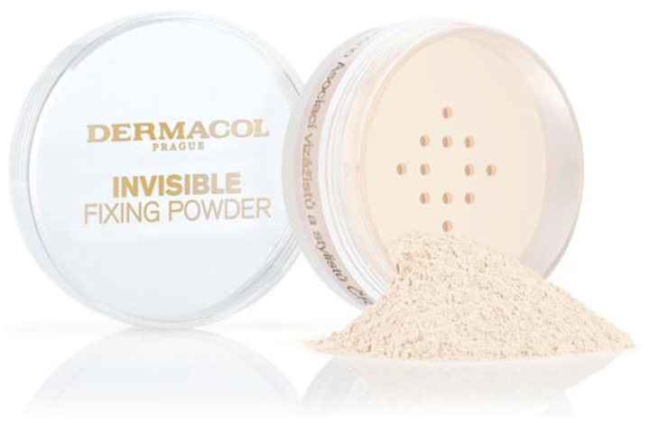 Пудра для лица Dermacol Invisible Fixing Powder фиксирующая прозрачная ...