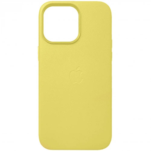 Чохол Leather Case для Apple iPhone 14 Pro Max (Yellow) – фото, отзывы ...