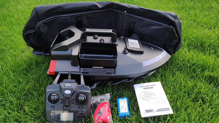 Кораблик для прикормки Flytech V020 GPS 2023г(40 точек) – фото, отзывы ...