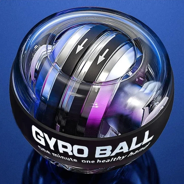 Кистьовий гіроскопічний еспандер, тренажер для зап’ястя Gyro Ball ...