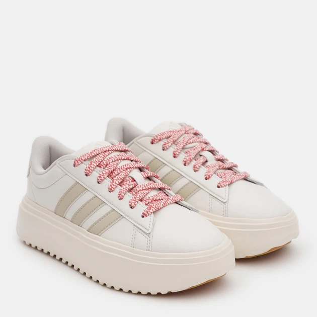 Жіночі кеди Adidas Grand Court Platform IE1094 40 (6.5UK) 25 см Alumin ...