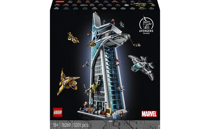 Конструктор LEGO Marvel Вежа Месників 5201 деталей (76269) – игрушки с ...