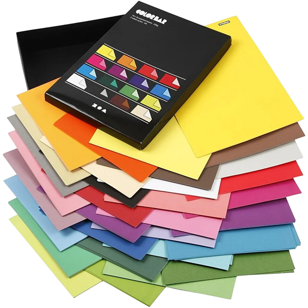 Набор цветной бумаги Diy Kit Color Bar Paper A4 16 цветов ...