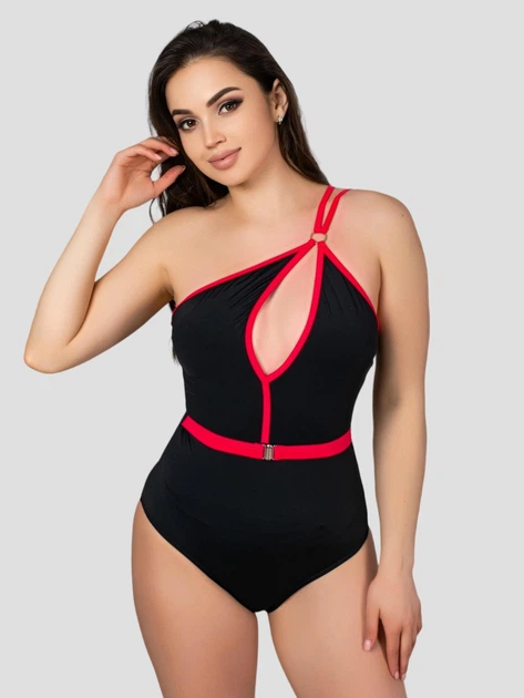 Купальник на одно плечо Z.Five 19631-1 черный-красный L – Брендовая одежда | ROZETKA