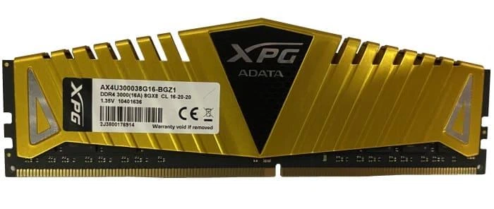 Модуль пам'яті Adata DDR4 8Gb XPG Z1-HS GOLD 3000MHz (AX4U300038G16 ...