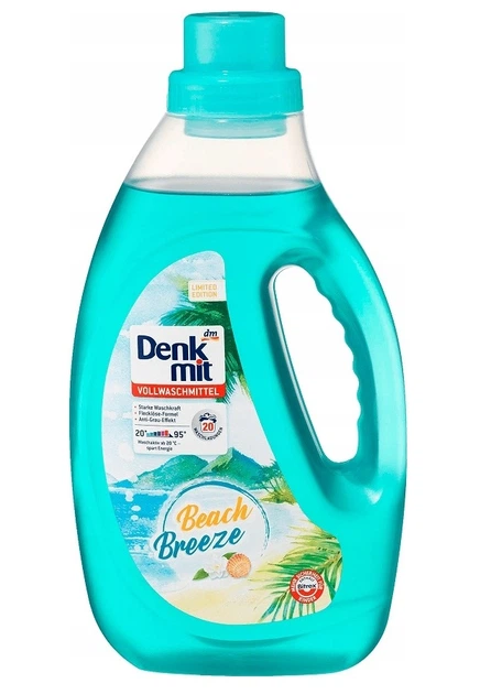 Гель для стирки Denk Mit 1.1 л Beach Breeze – фото, отзывы ...