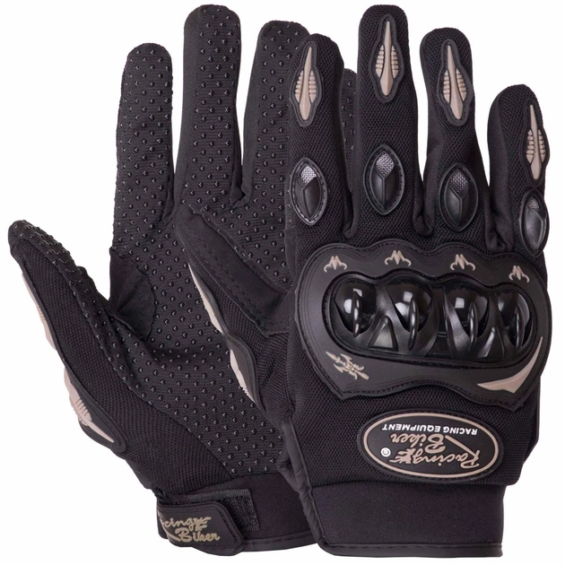 Мотоперчатки защитные RACING BIKER SC-04 M Черный – фото, отзывы ...