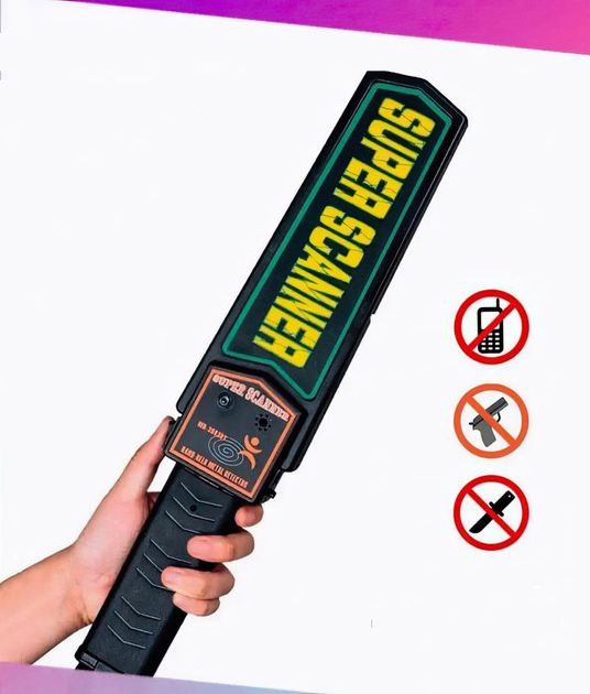 Ручной металлодетектор Super Scanner MD3003B1 | Досмотровый ...