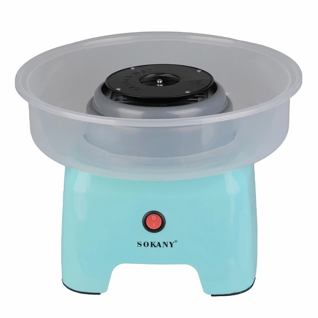 Апарат для приготування солодкої вати Sokany SK-520 настільний, м'ятний – фото, відгуки ...